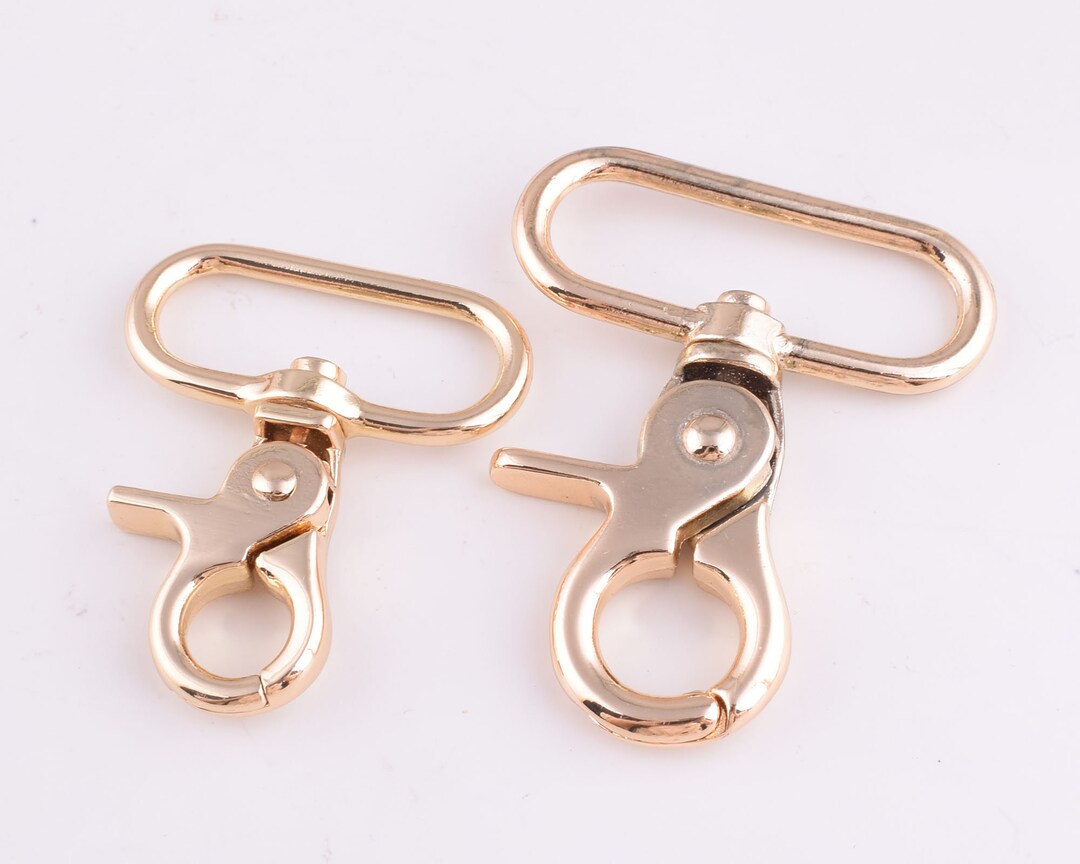 Swivel Clasps,light Gold Wallet Chain Clasp,1.5 Inch and 1.25 Inch Claw ...