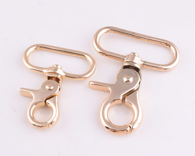 Swivel Claspslight Gold Wallet Chain Clasp1.5 Inch and 1.25 | Etsy