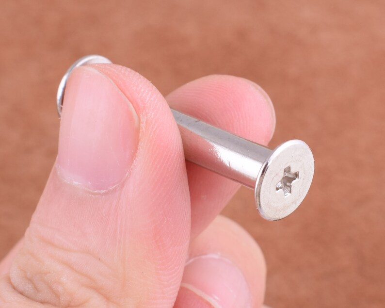 Solid Screw Snaps Rivet Metal Screw Rivets319mm flat head | Etsy