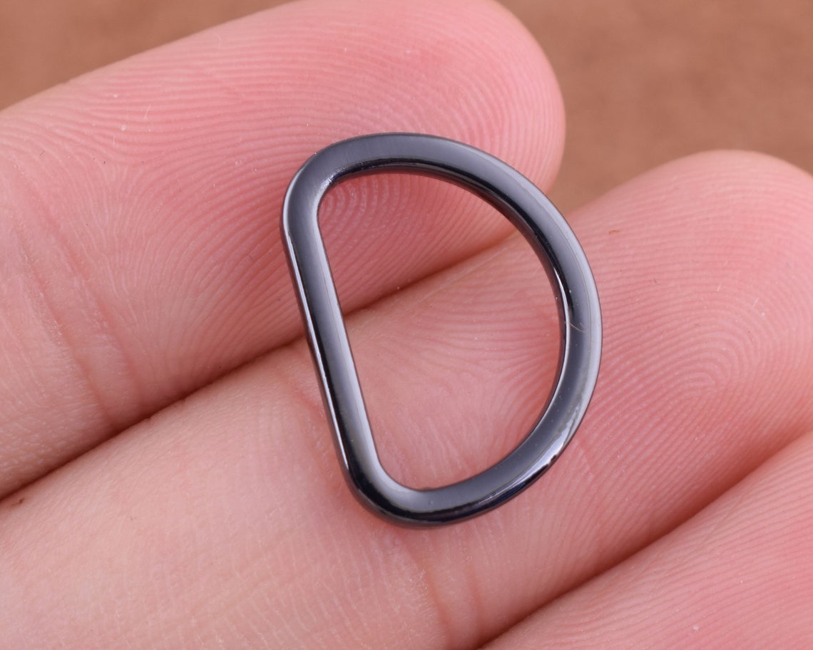 1/2 Inch D Rings Jump Rings Mini D Rings Strap Ring Purse - Etsy