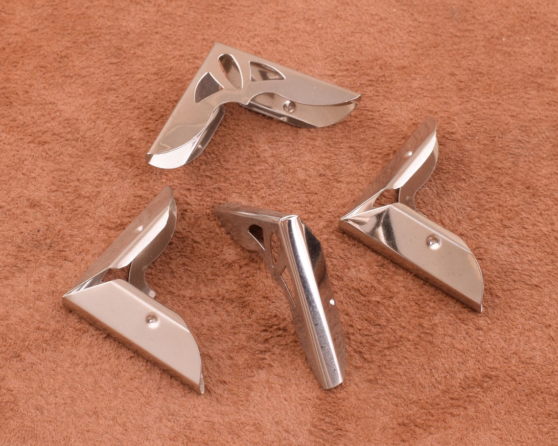 Silver Metal Bookbinding Book Protect Corners Book Protector | Etsy