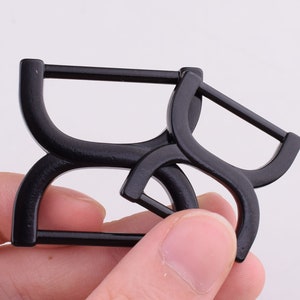 Double D Ring Buckle Connector Ring Bag Strap Ring Backpack Webbing ...