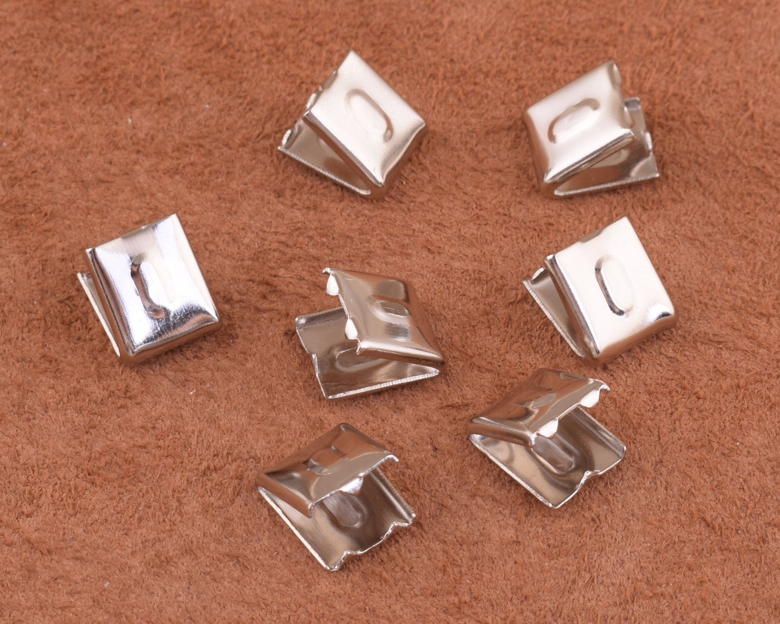 Ribbon End Clamps Ribbon Clips10mm Cord Clamp Clamps Crimp - Etsy