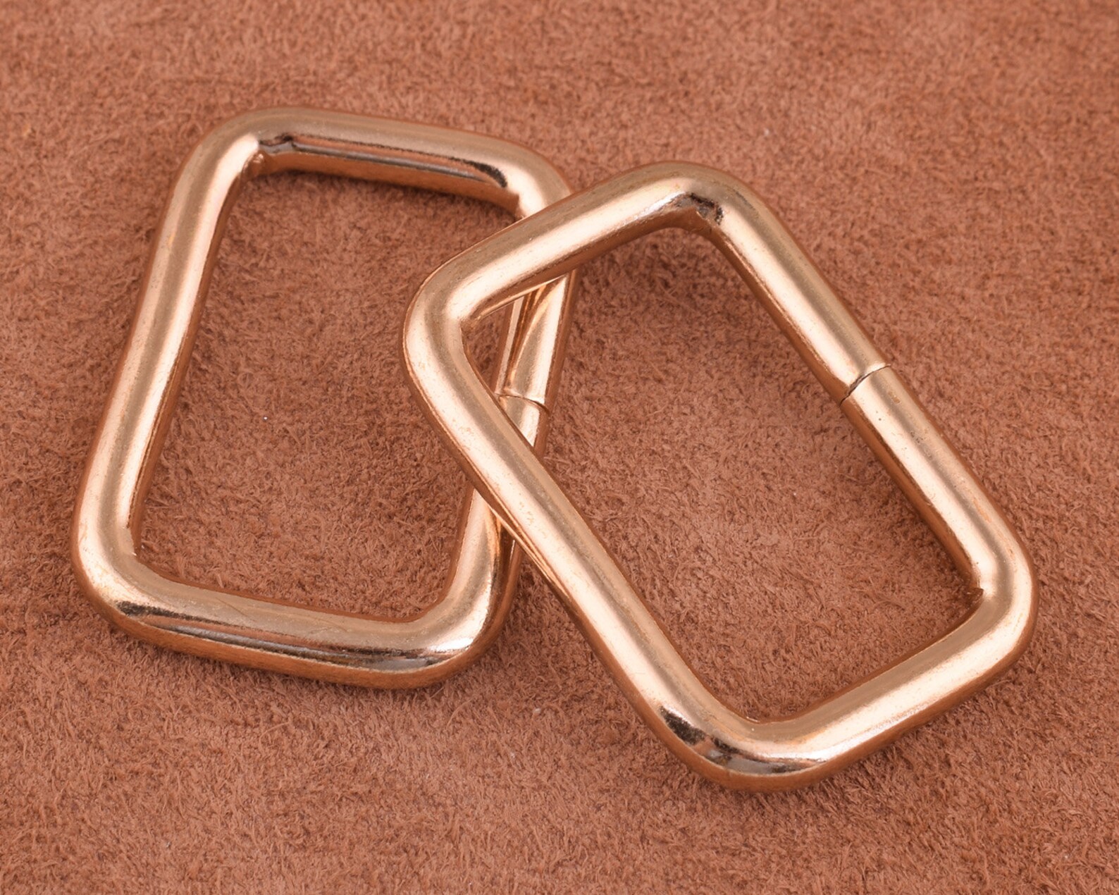 8pcs Rectangle Rings Purse Hardware ,33*20mm Gold Rectangular Rings Bag ...