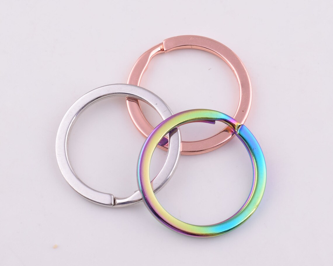 Jump Rings Double Loops Bulk Jump Rings1 Inch Split Ring | Etsy