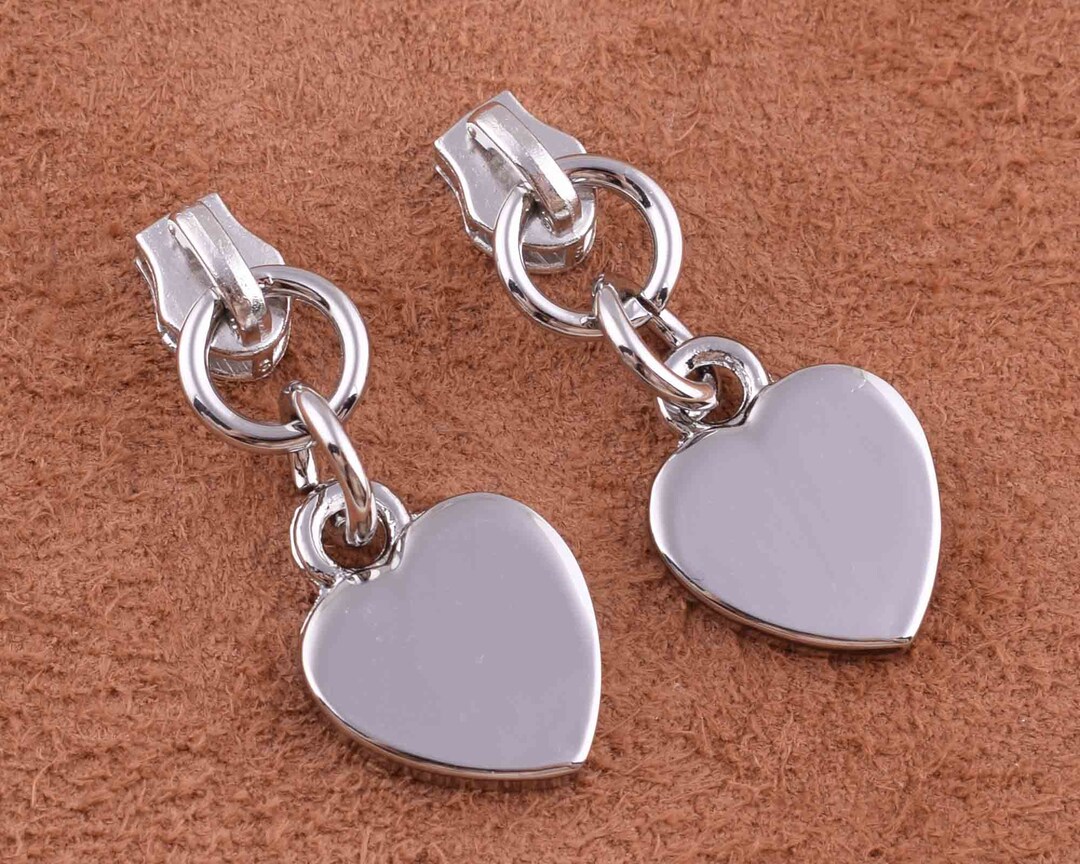 Heart Shape Metal Zipper Head #3 Zipper Pulls Zipper Slider,zinc Alloy ...