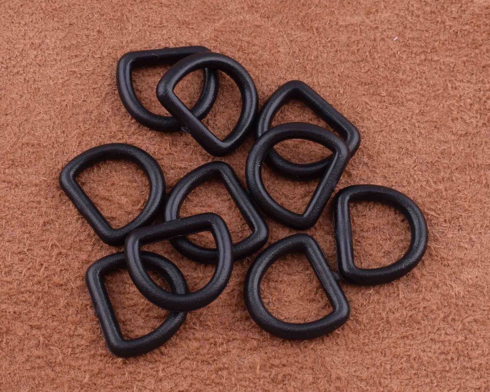 Black Plastic D Rings 11mm D Rings Finding Strap D Ring Ribbon D Ring D ...