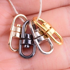 Swivel Connector Double Loops Swivel Clasp 20mm Swivel Key Ring ...