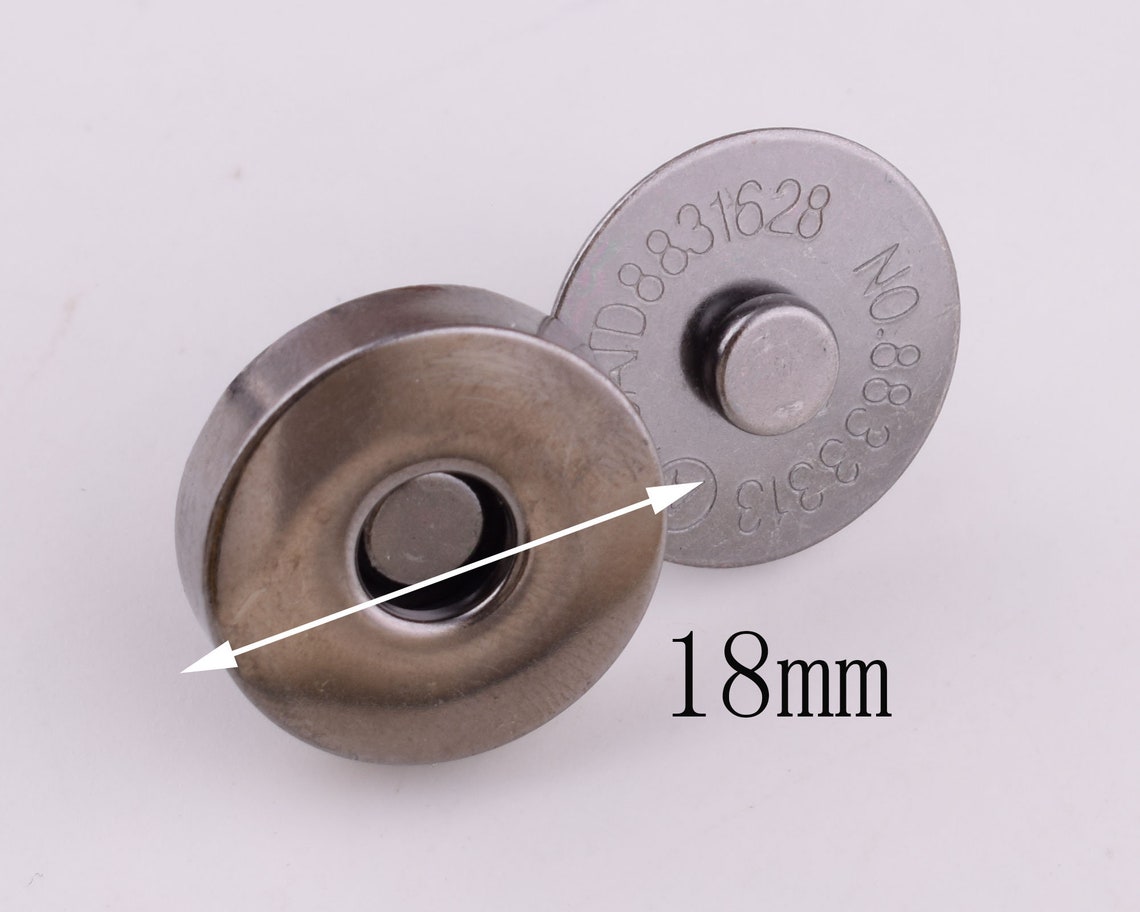 Magnetic Snap Leather Closures Magnetic Snaps Clasps18mm - Etsy