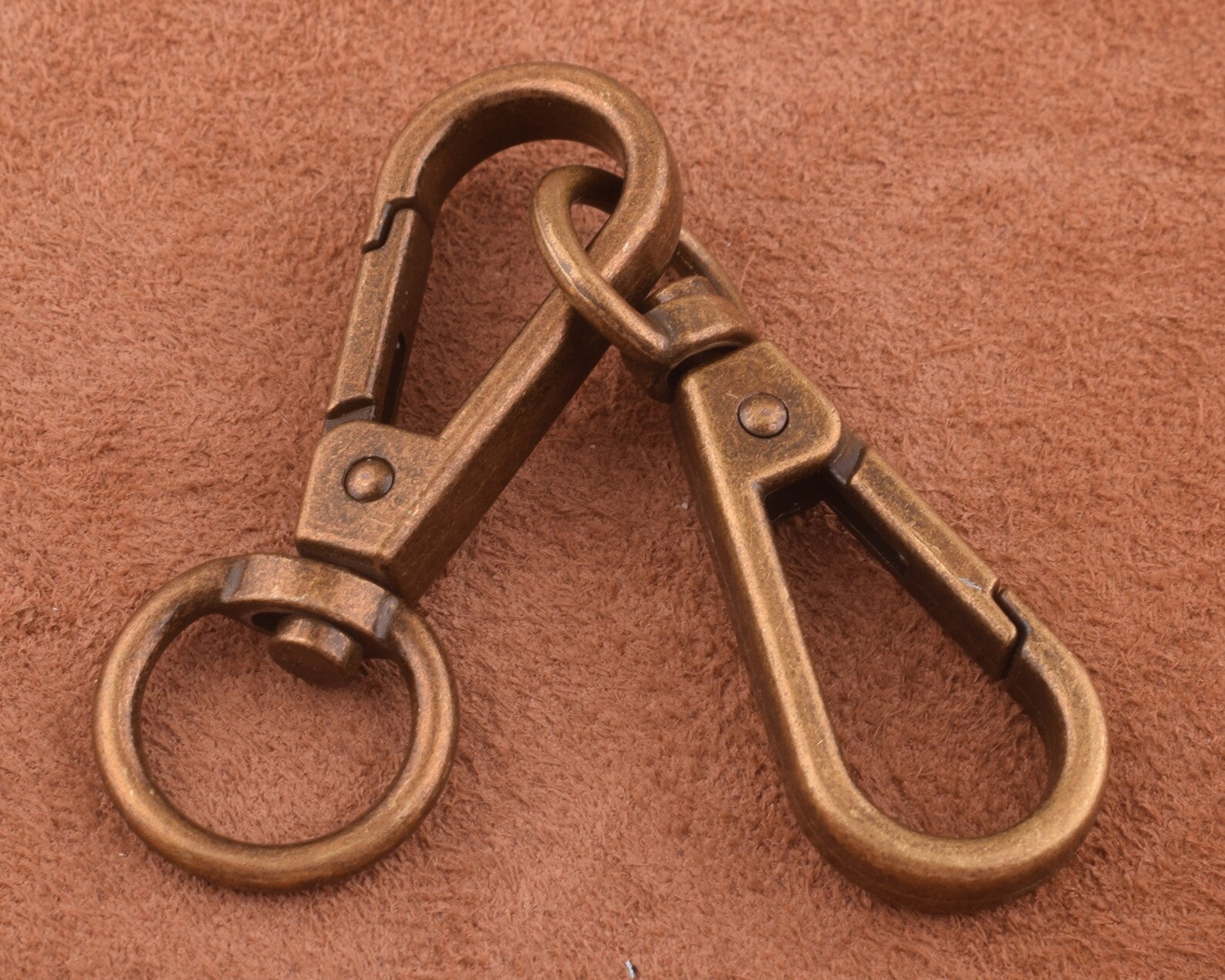 Snap hook 11/14mm zinc alloy Swivel Clasp Metal bronze Swivel | Etsy