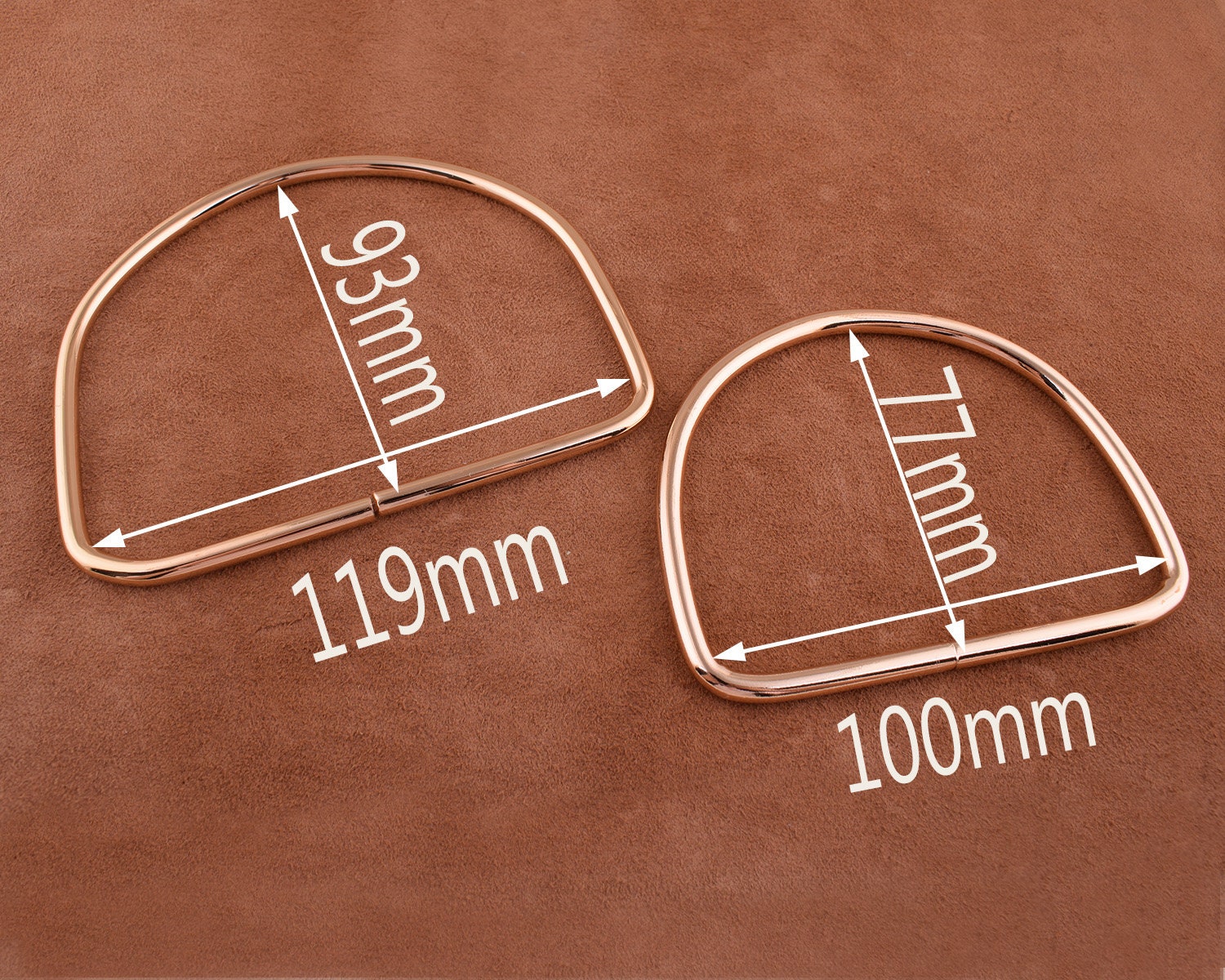 119/100mm Gold Bag Handle Semi-circular Handle Handbag Handle - Etsy