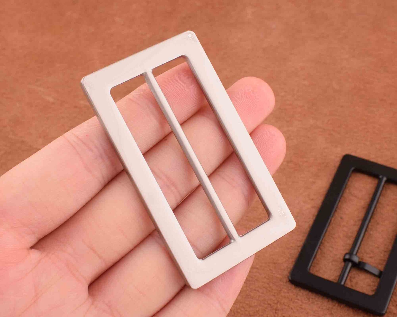 6 Pcs Sliding Buckle Square Metal buckles 2 inches Metal | Etsy