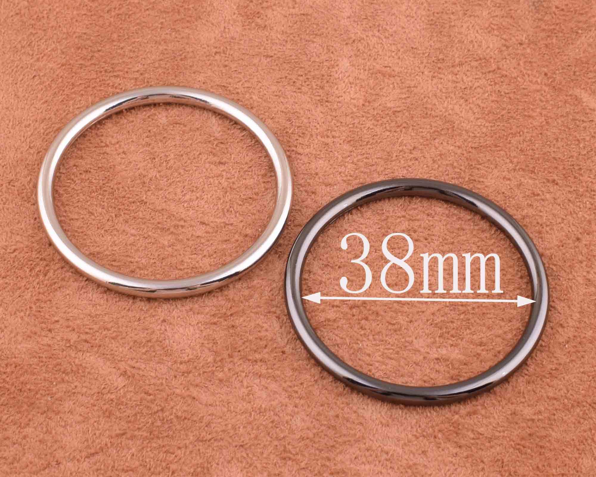 Gunmetal Round Ring O Ring 38 Mm 1.5 Inch Inner - Etsy