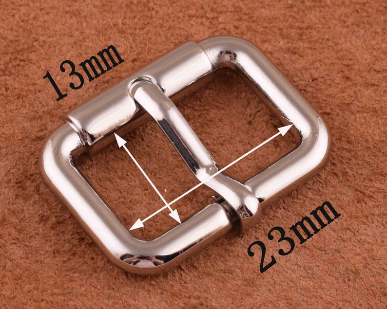 6 Pcs Silver Pin Buckle Purse Buckle Belt Buckle Single Prong - Etsy