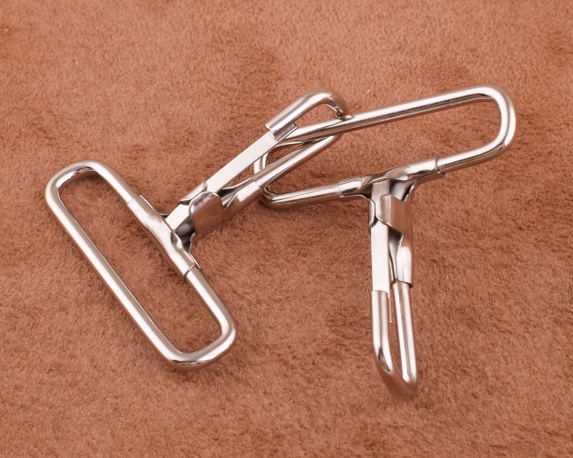 Silver Metal Snap Hook Clasps,clasps Snap Hooks,48*39mm Purse Push Hook ...