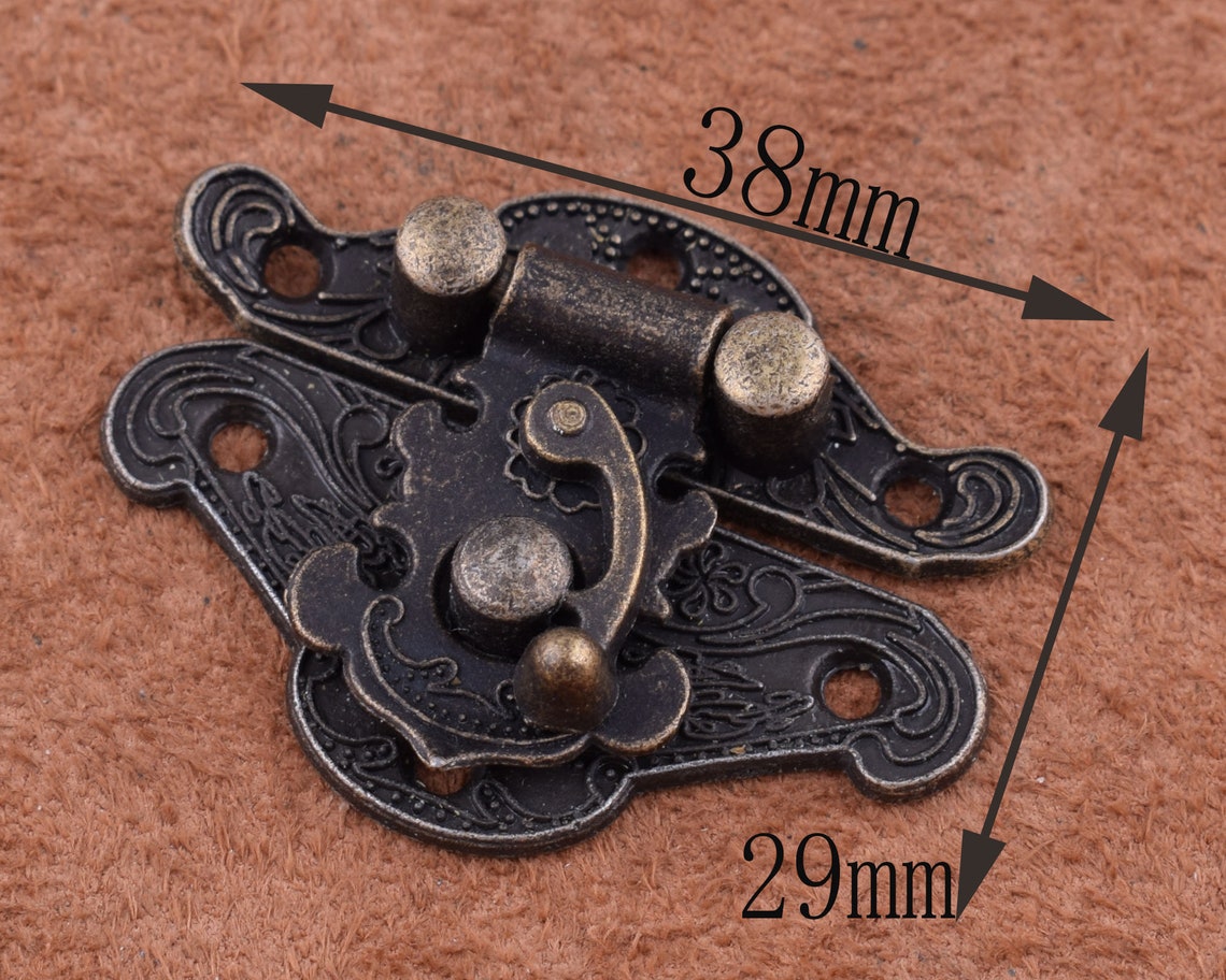 Metal Box Locksjewelry Box Latch Gift Boxes Latcheshasp With - Etsy