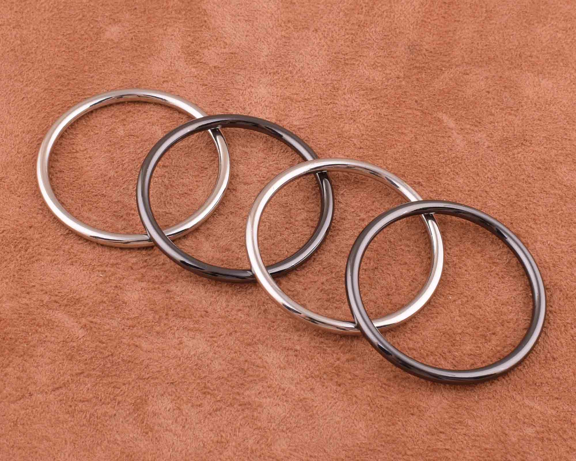 Gunmetal Round Ring O Ring 38 Mm 1.5 Inch Inner - Etsy