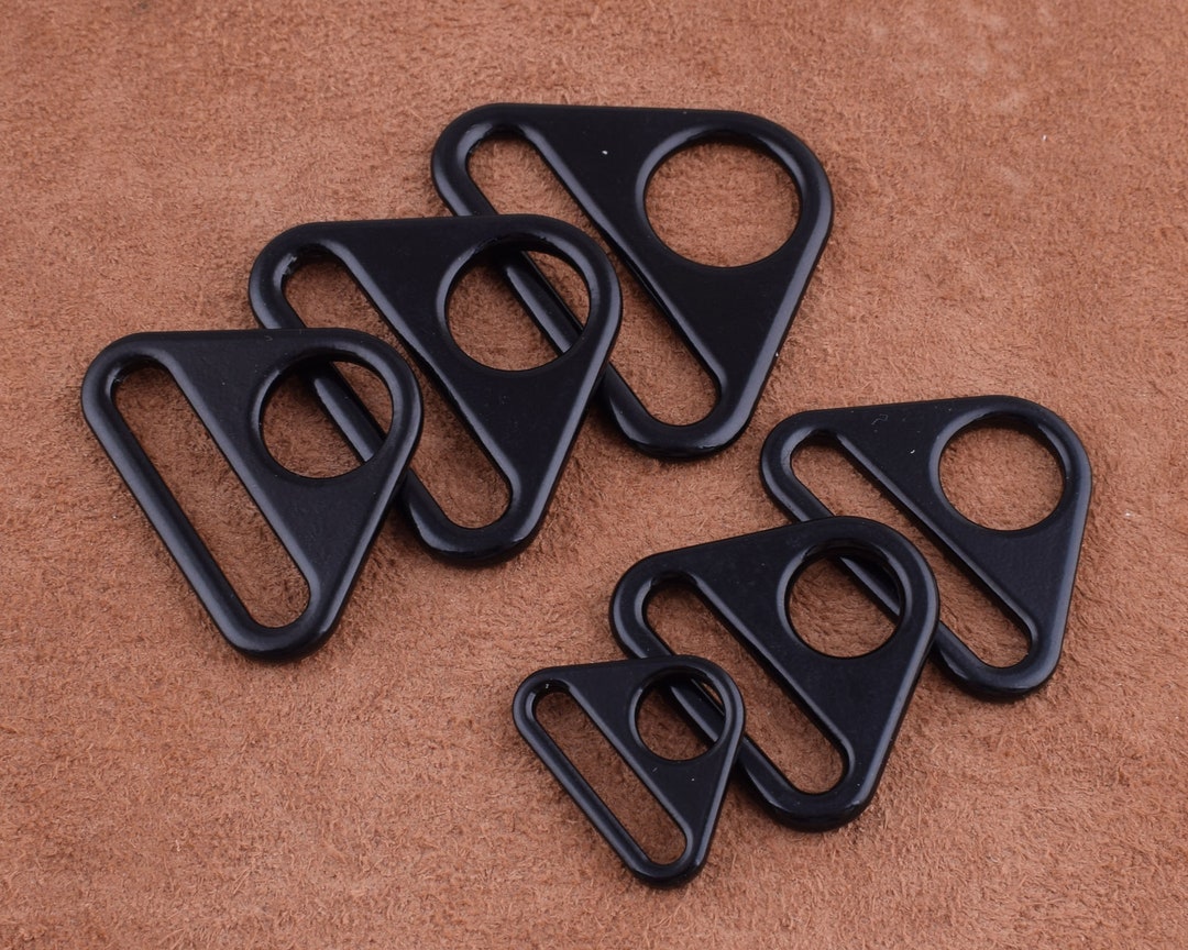 Triangle Double Rings,slot and Hole Loop Buckle Triangle Rings Buckles ...