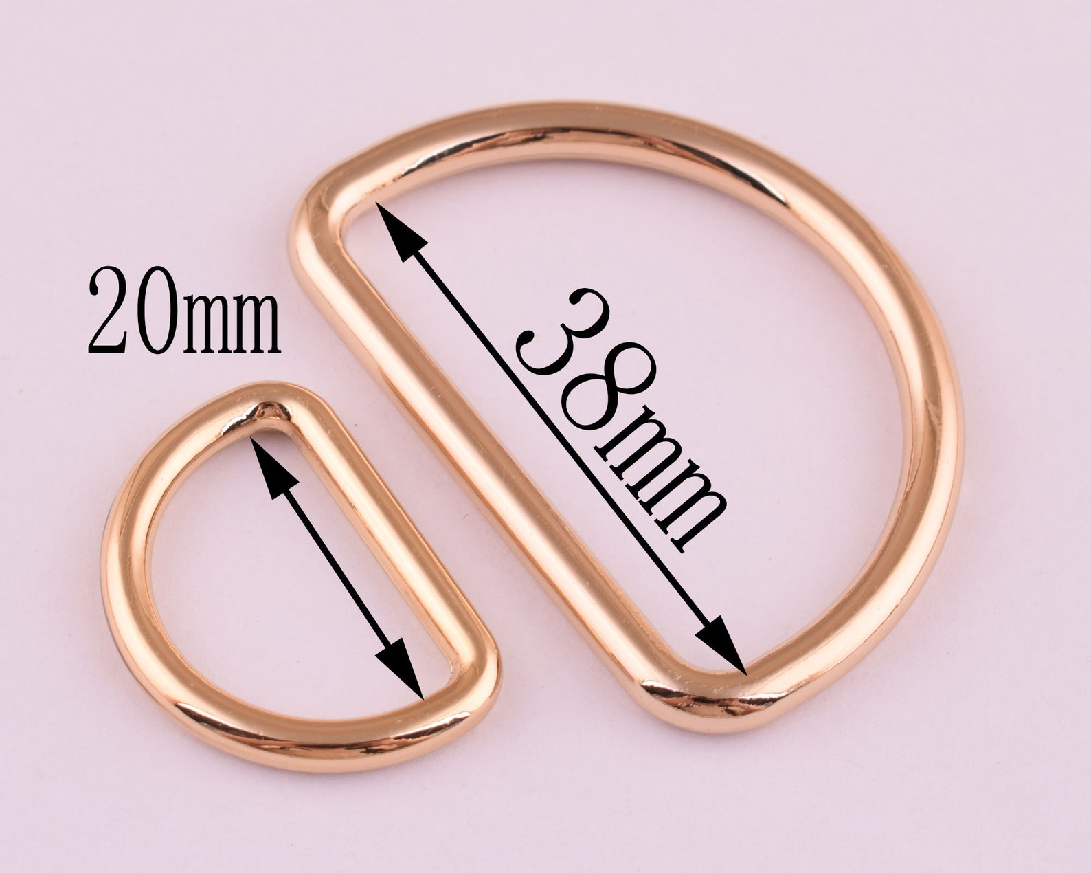 Heavy Duty D Ring 1.5inch D-ring Findings Metal D Rings | Etsy