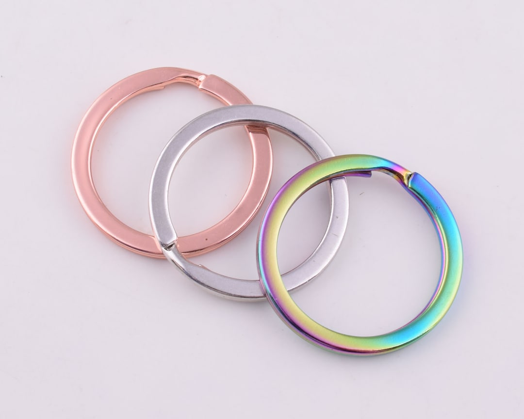 Jump Rings Double Loops Bulk Jump Rings,1 Inch Split Ring Double Loop ...