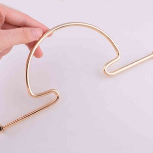 Purse Handles 2pcs Arched Bag Handles Light Gold Purse Handles,metal ...
