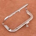 Small Purse Frame Square Metal Frame Diy Coin Purse Frames,79*32mm Kiss ...