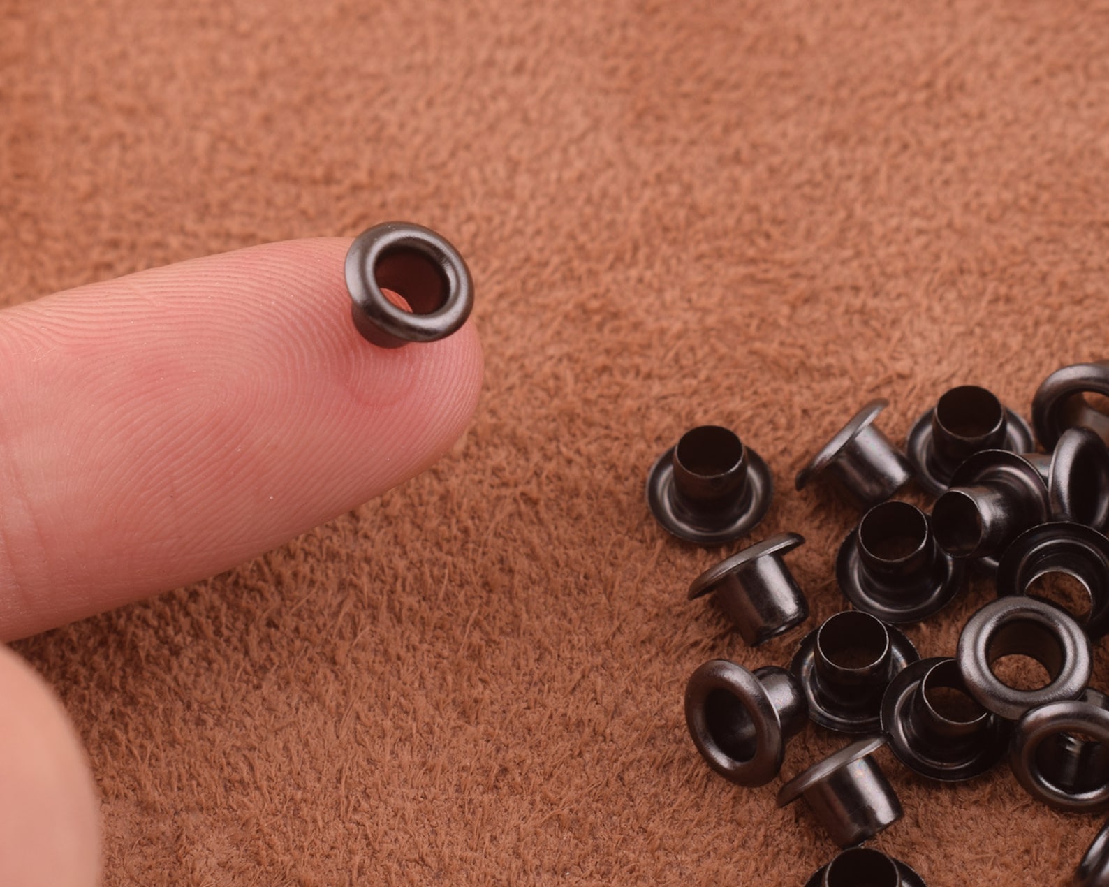 364mm Gun Black Eyelets Mini Round Grommet Eyelets for | Etsy