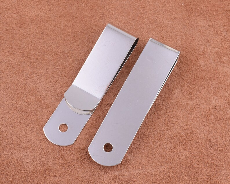 Money Clip Wallet Hardware Metal Money Clip Leather Wallet - Etsy