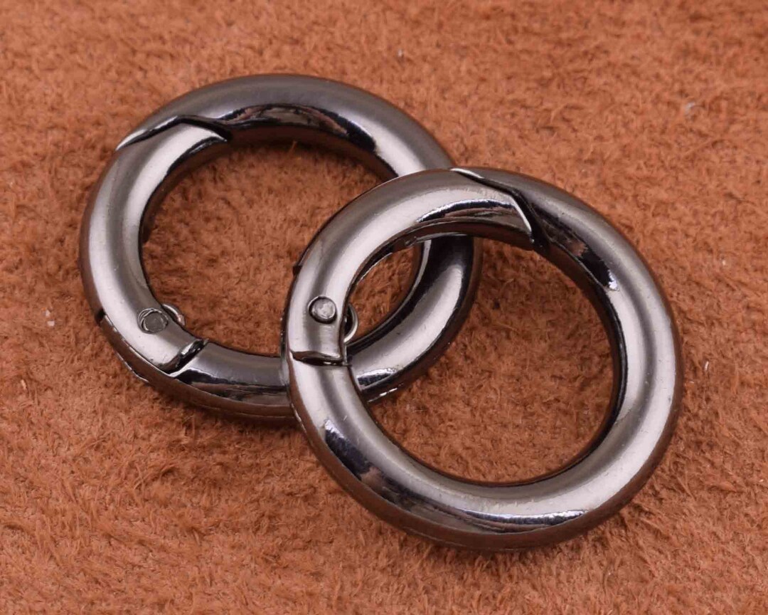Gunmetal Metal Spring O Ring,13mm Metal O Ring,zinc Alloy Spring Ring ...