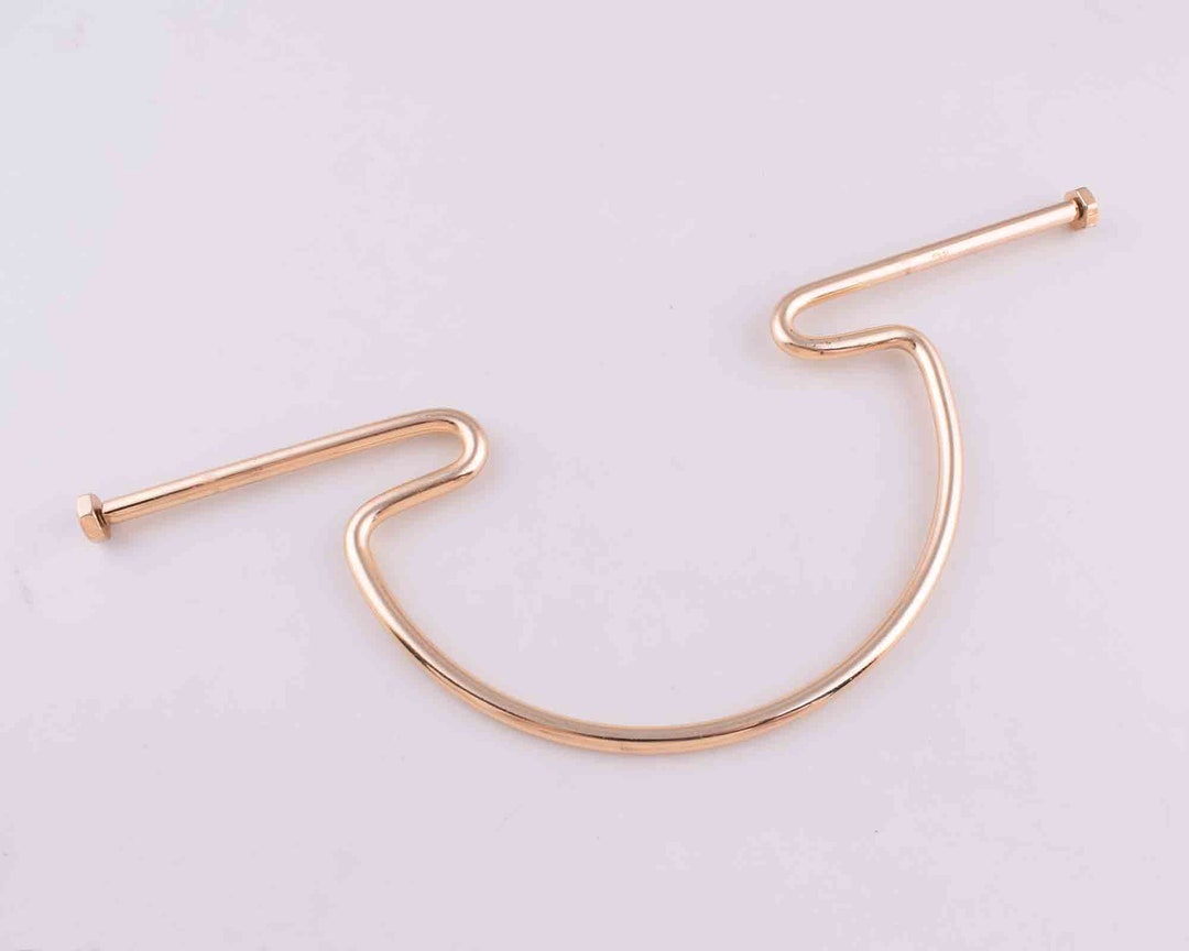 Purse Handles 2pcs Arched Bag Handles Light Gold Purse Handles,metal ...