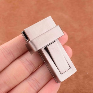 Insert Lock Gunmetal Catch Push Hardware Purse Handbag Accessories ...
