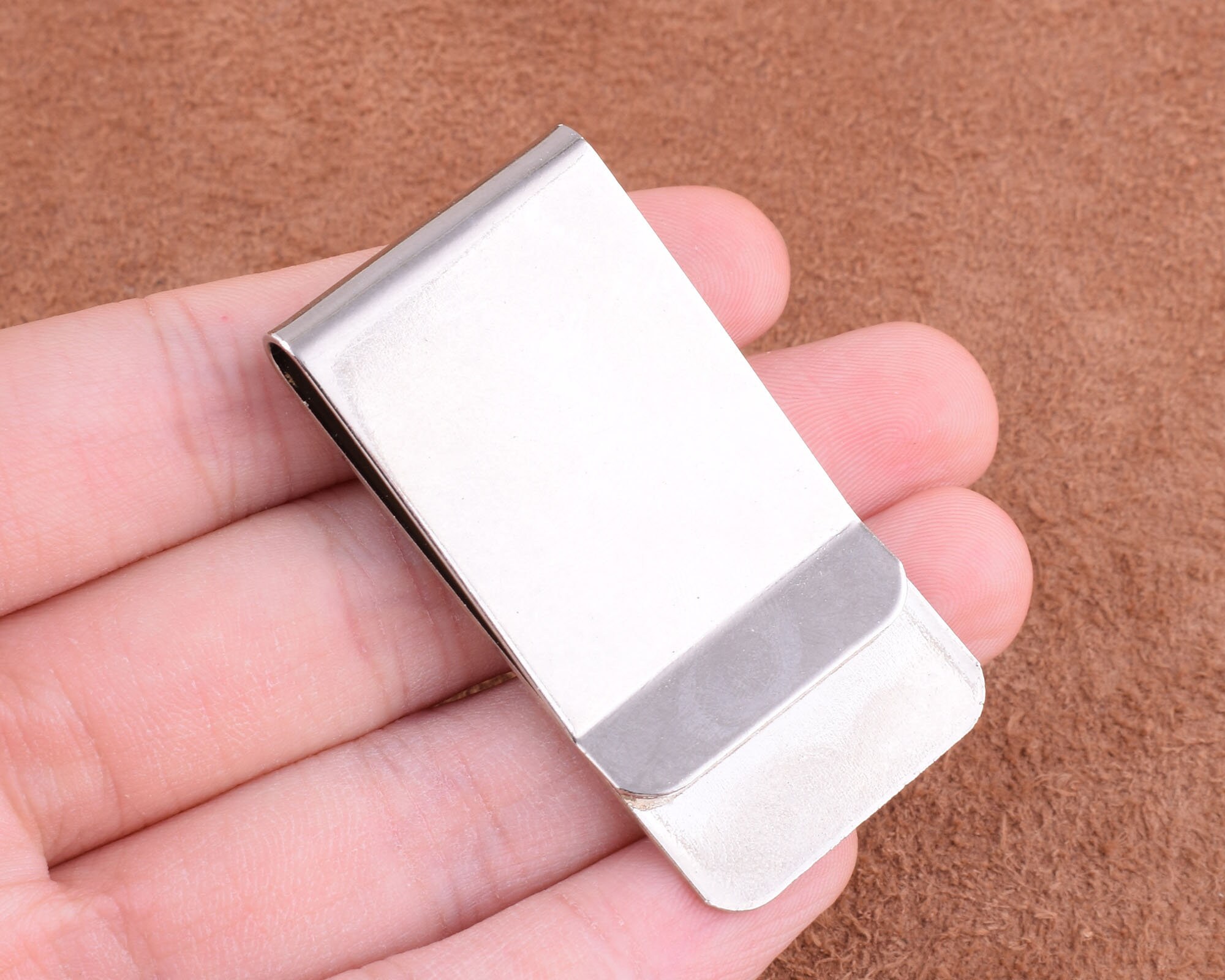 5 Pcs Money Clips Stainless Steel Stamping Blanks5025mm - Etsy