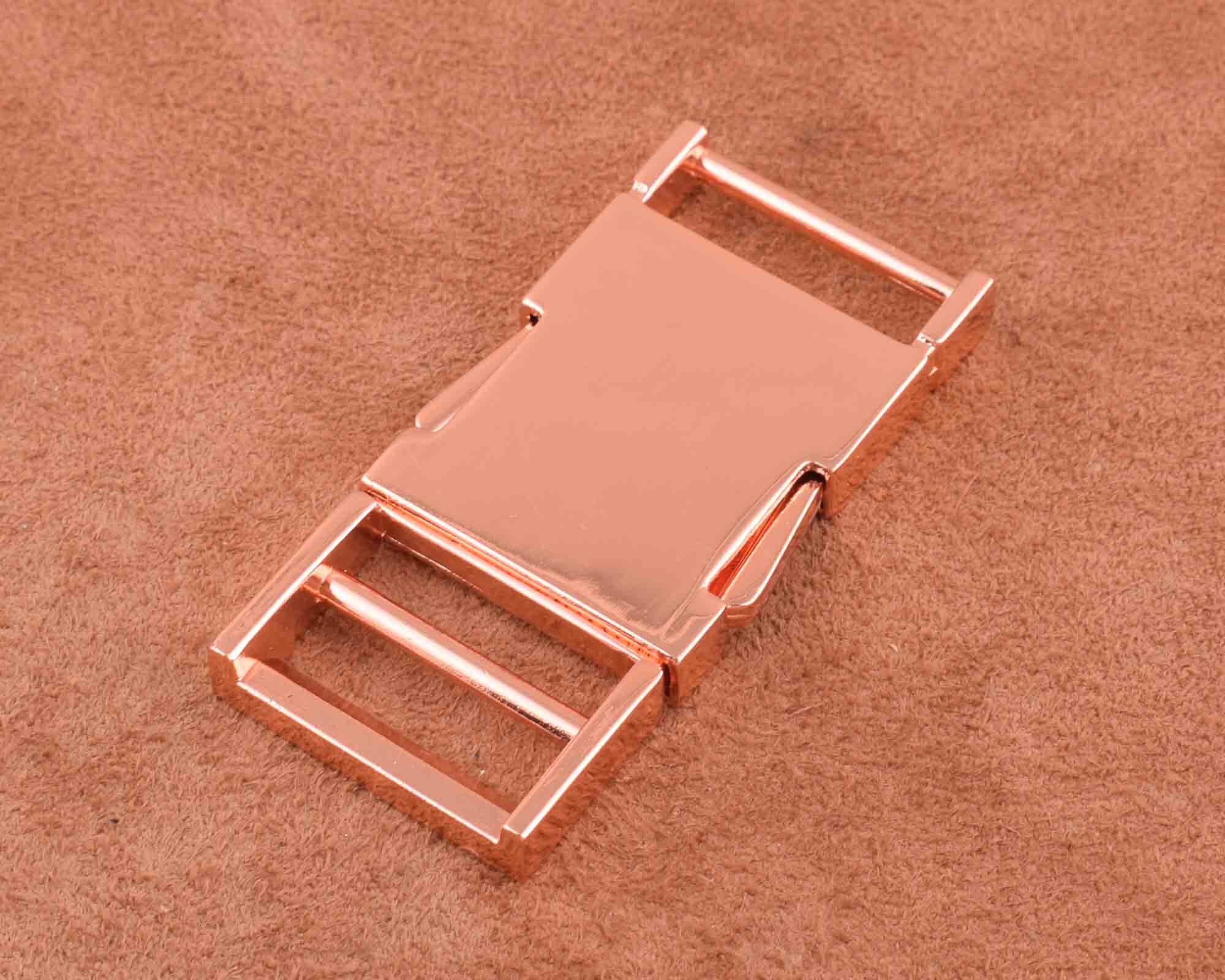 Metal Side Release Buckle25mm Release Buckle Rose Gold | Etsy