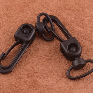 30 Pcs 52*16mm Plastic Hook Rocker Swivel Strap Webbing,2 Inch Plastic ...