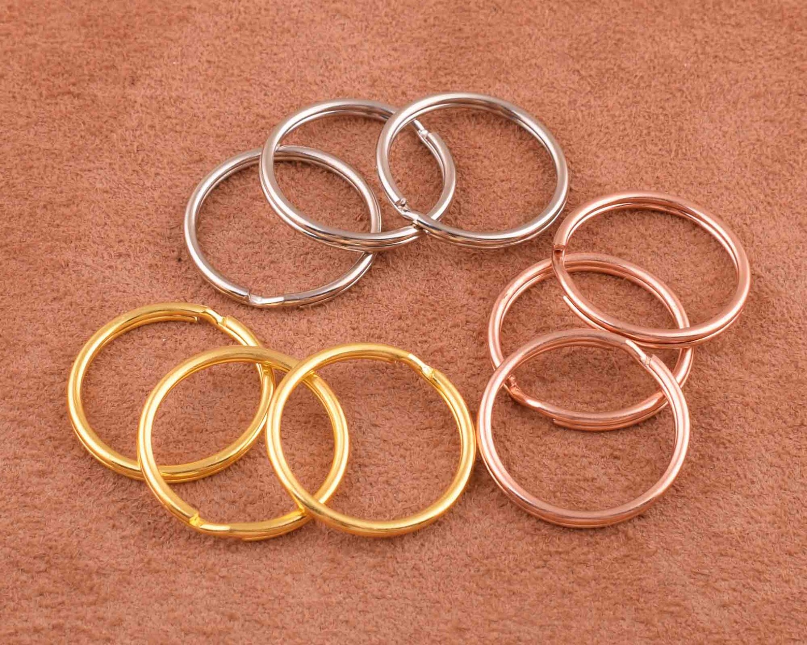 100PCS Double Split Rings25mm Key Rings1 Inch Jewelry - Etsy