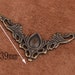 Graphic Ornate Metal Corners Bronze Metal Accents 39mm Metal Corner ...