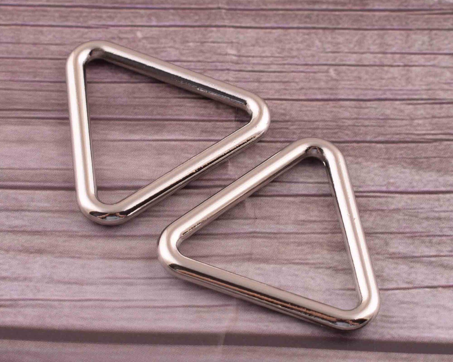 10 Pcs 25 Mminner Triangle Rings Triangle Buckle Strap Rings - Etsy