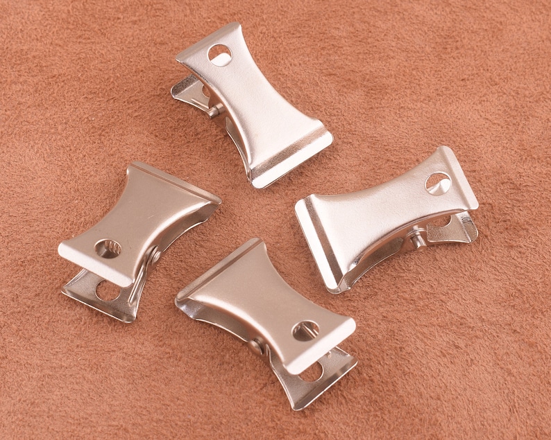 15pcs Silver Clips Iron Metal Alligator Clips /3120mm Hair - Etsy