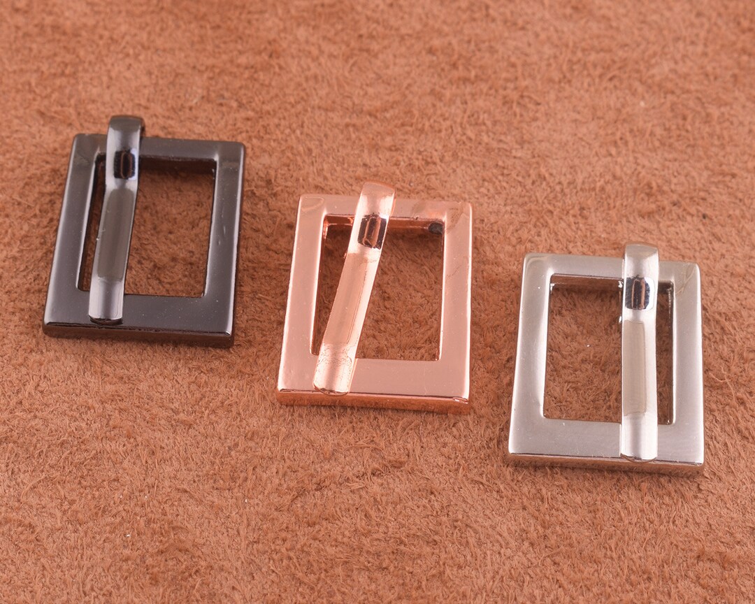 Metal Buckles,center Bar Buckle Rose Gold Pin Buckle,belt Buckle,purse ...