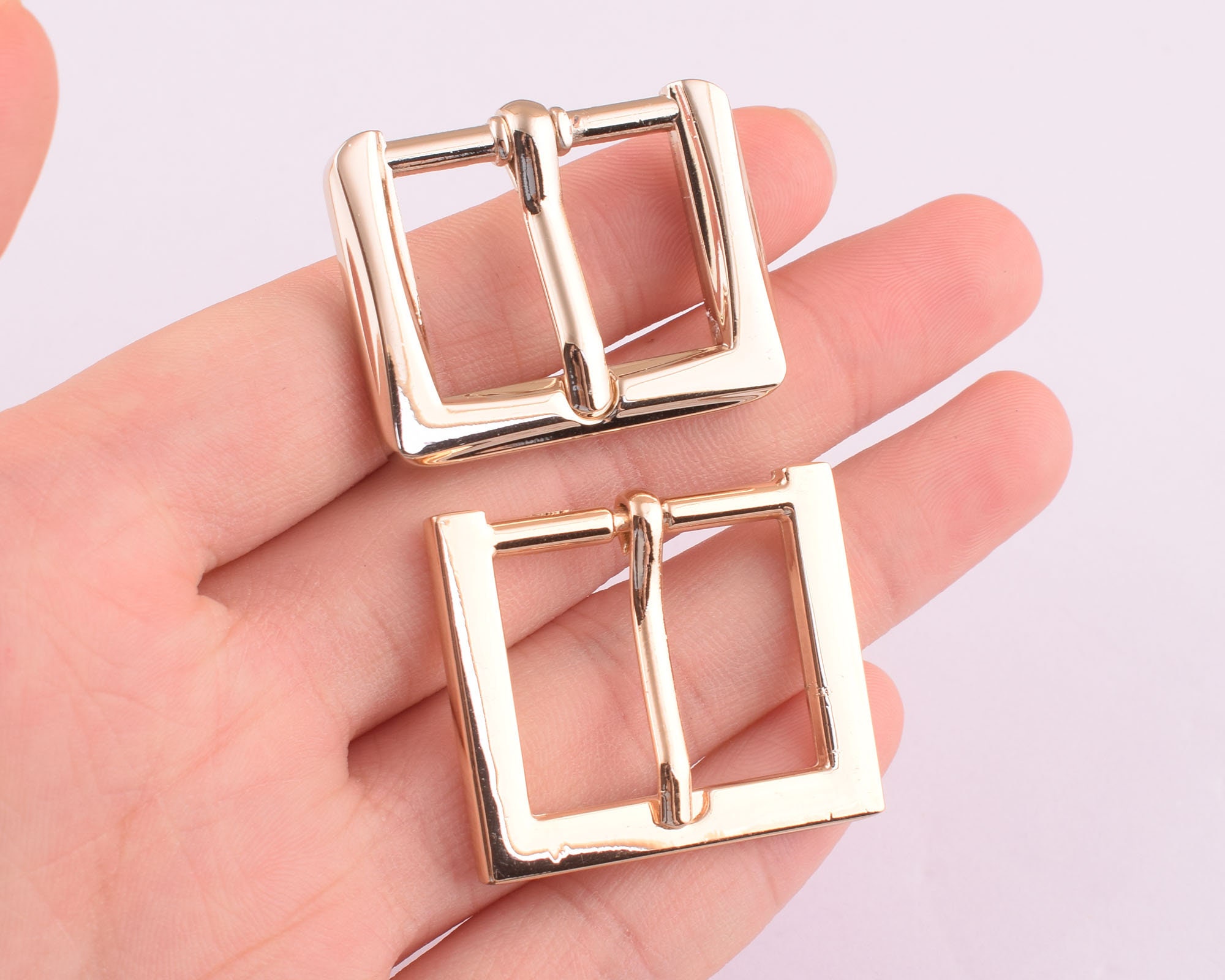 Adjuster Slide Buckle Metal Tri Glide Buckle Purse Buckles Light Gold ...