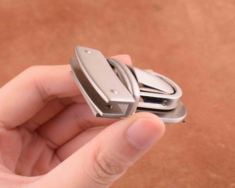 4451mm Metal Twist Locks Purse Closure Leather Craft - Etsy