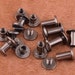 Gunmetal Rivets and Studs for Handbags/screwed Studs/ Button Leather ...