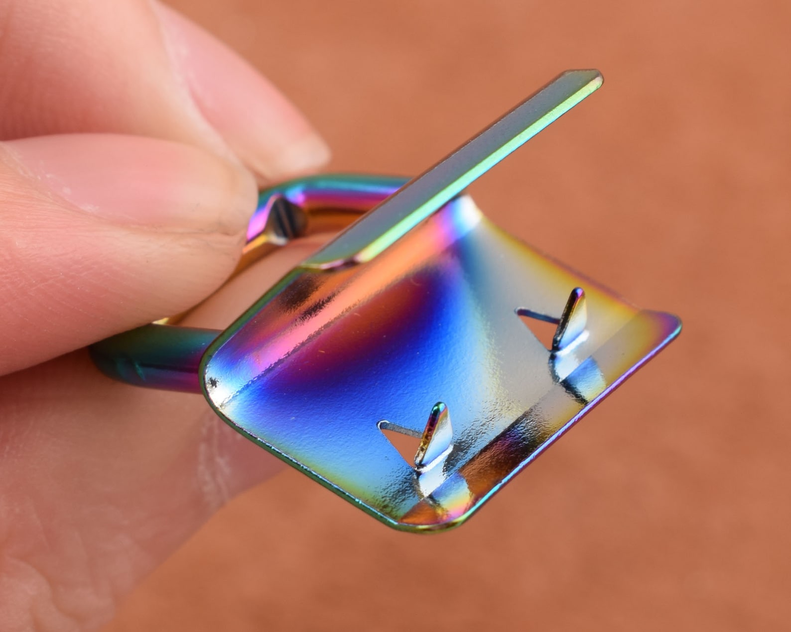 30 Pcs Rainbow Key Fob Hardware20mm Key Chain Rainbow Webbing - Etsy