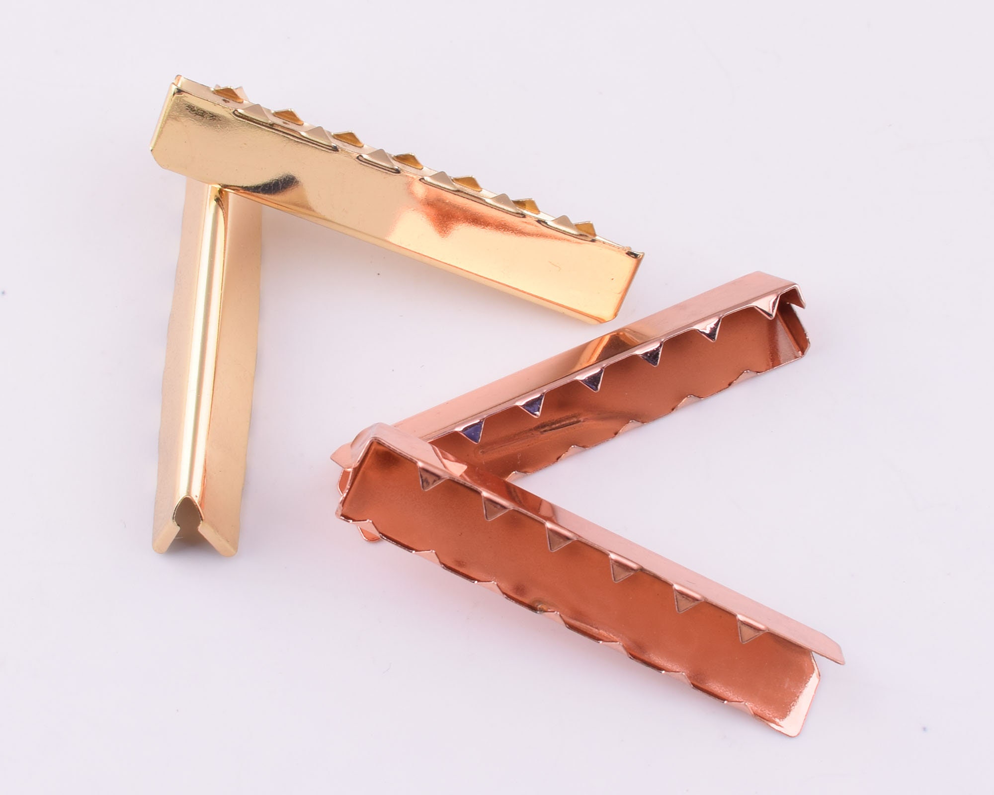 Ribbon Cord End Clamp Capcrimps Beads Clip 2 Inch Ribbon - Etsy