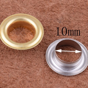 Metal Eyelets With Washers 10mm Inner Diameter Metal Eyelets Grommets ...
