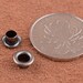 Gun Black Eyelets 100pcs 4mm Round Grommet Eyelets for Sewing Bead ...