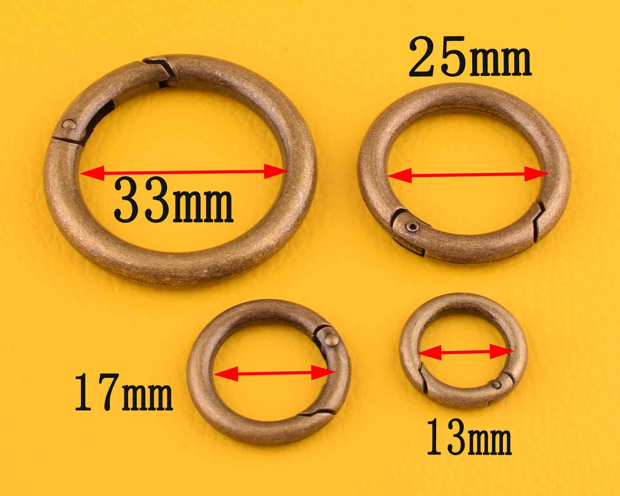 Bronze Spring Hook Push Gate Snap Hook Flat Snap clasp Metal | Etsy