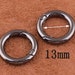 Gunmetal Metal Spring O Ring,13mm Metal O Ring,zinc Alloy Spring Ring ...