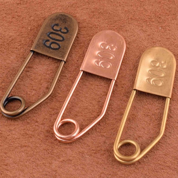 Keyhole Safety Pins - Etsy