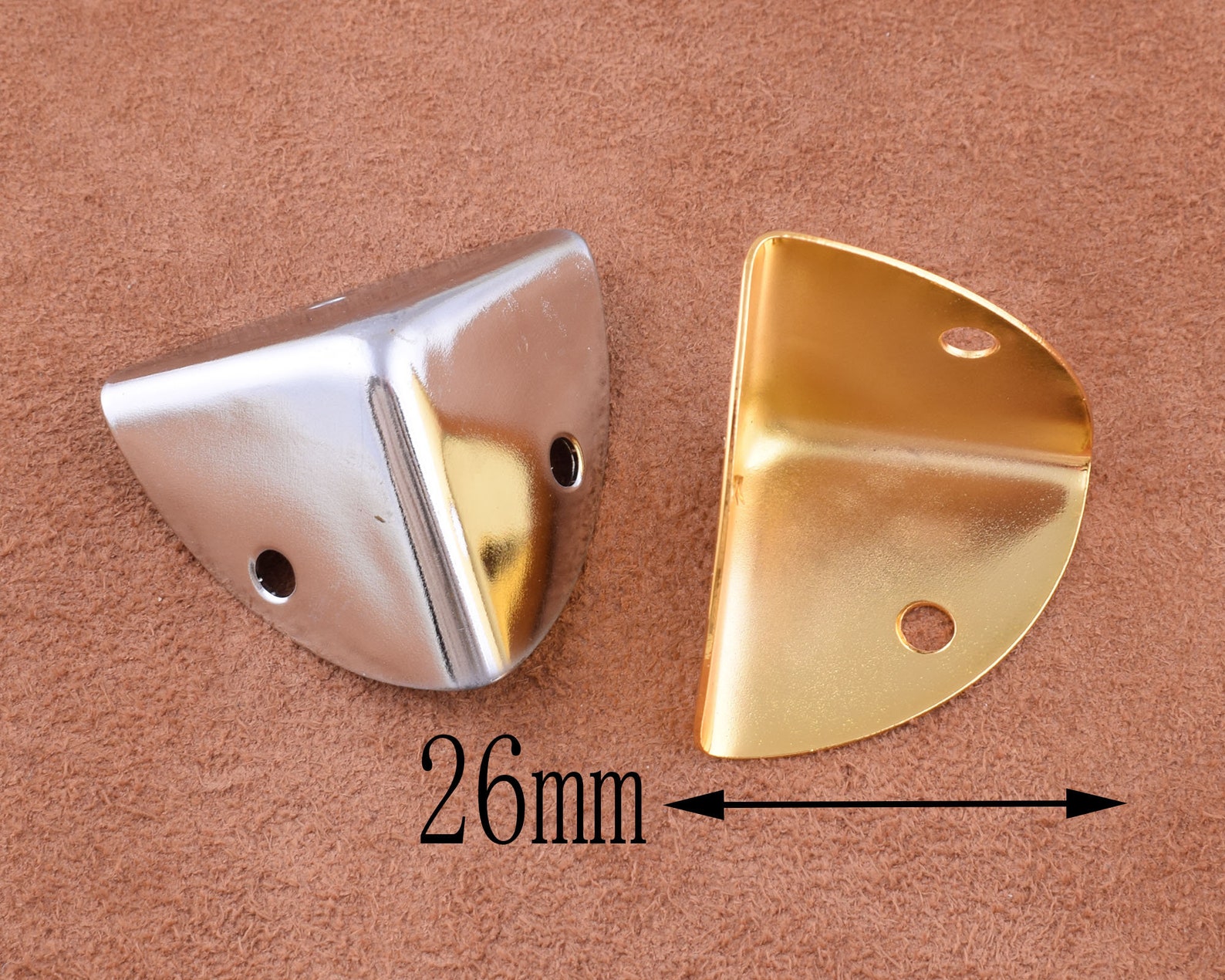 Corner Protector Cast Iron Decorative Corner,1 Inch Large Metal Gold ...